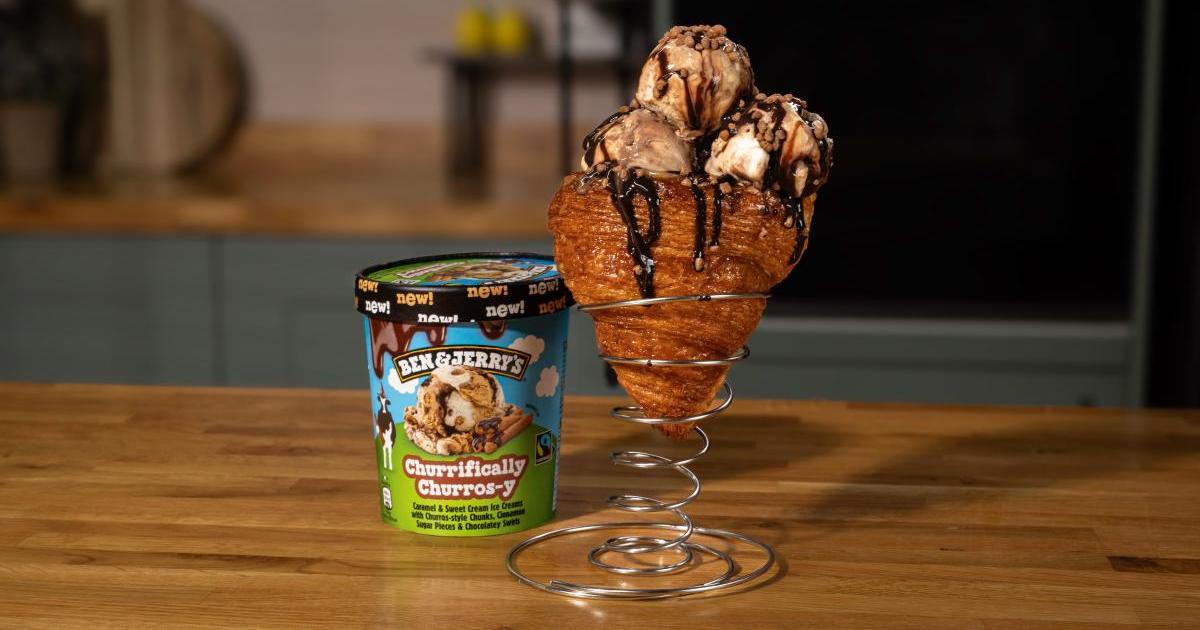 Honey Butter Croissant Cones: Crispy, Gooey & Ice Cream–Filled | Ben ...